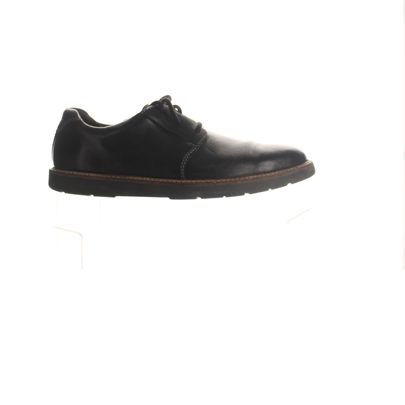 Clarks | Shoes | Clarks Mens Grandin Plain Black Smooth Leather Oxford ...